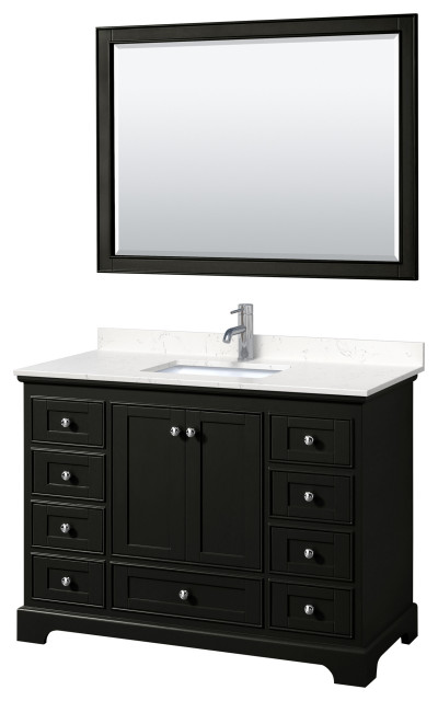 Deborah Bathroom Vanity - VCA, 48 inch Single - Transitional - Bathroom ...