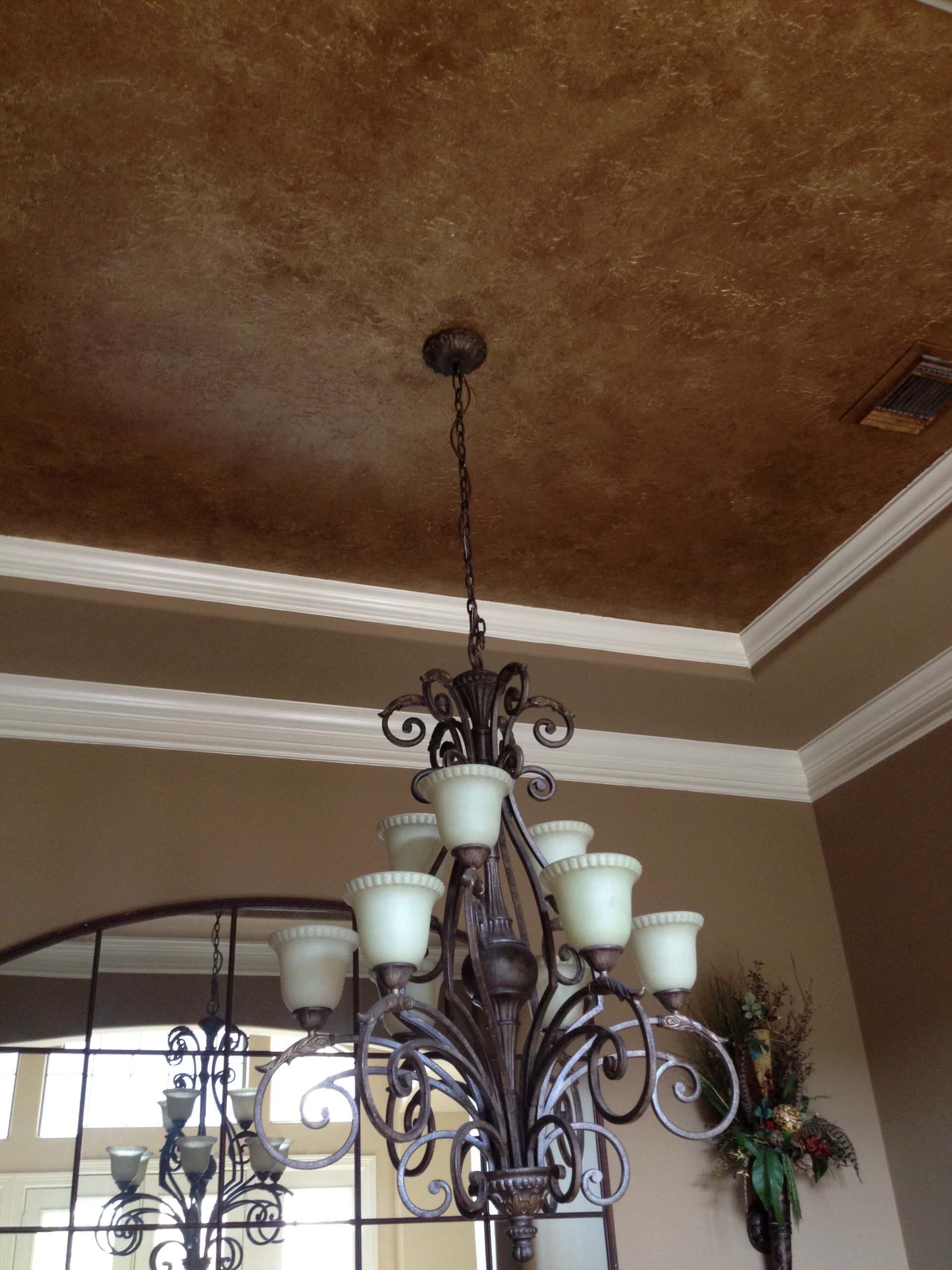 Metallic Ceiling Paint Colors | Shelly Lighting