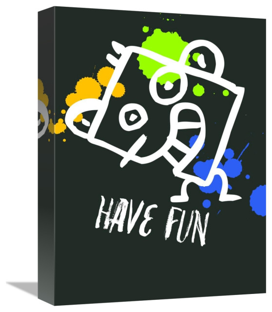 "Have Fun Poster 2" Fine Art Print, 12" x 16" - Modern - Prints And ...