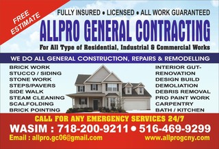 ALLPRO GENERAL CONTRACTING CORP. - Project Photos & Reviews - Queens ...