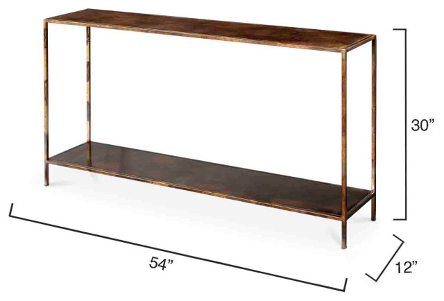Royal Metal Console Table - Industrial - Console Tables - by Jamie ...
