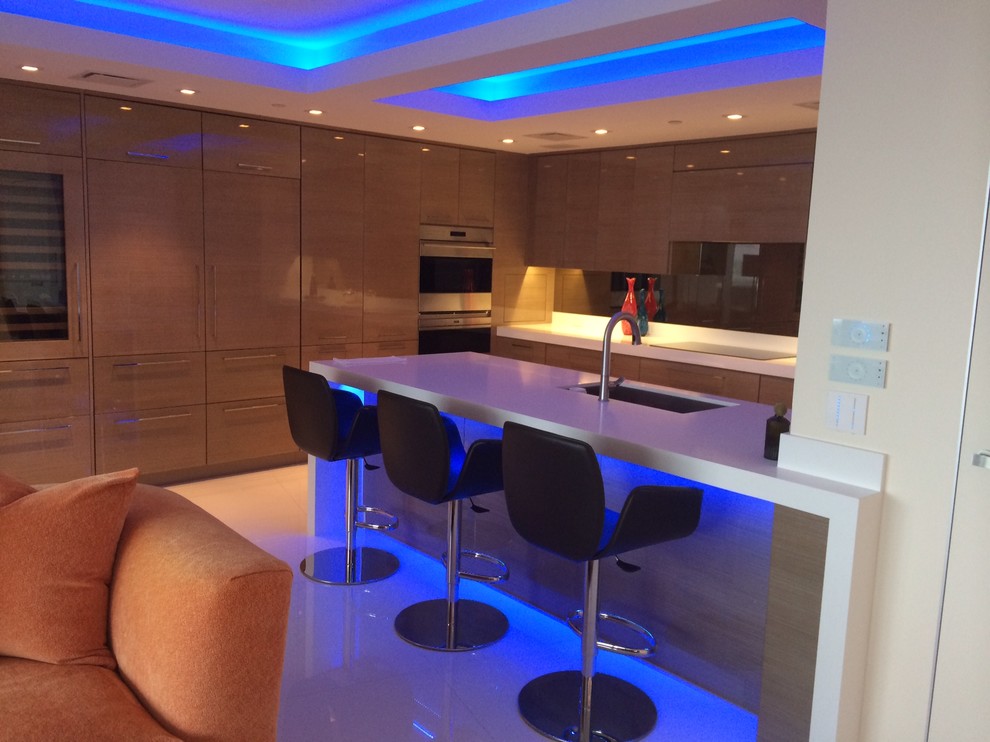 Miami Kitchen in South Beach - Contemporary - Kitchen - Miami - by ...