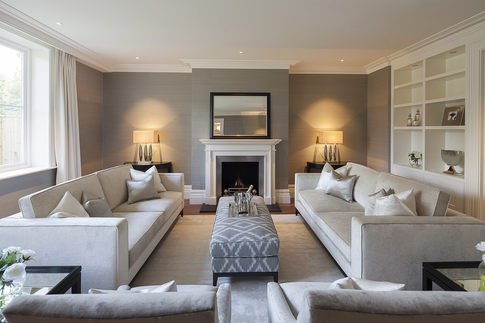 Classic Contemporary West London Family Home - Modern - Living Room ...