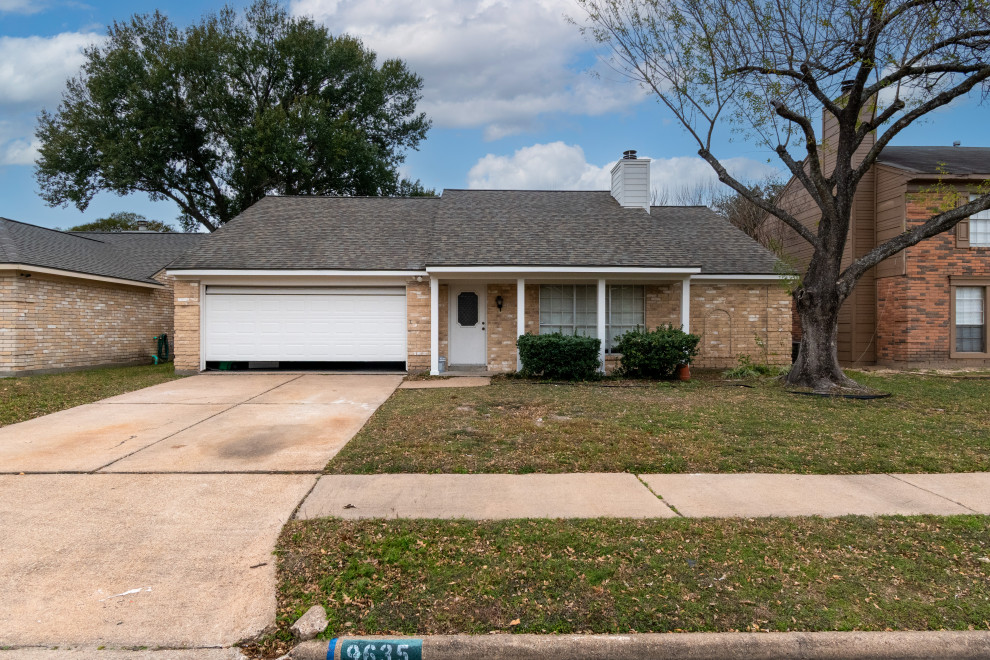 Brick Home Refresh with Hardie Siding, Fascia, Soffit, and Modern ...