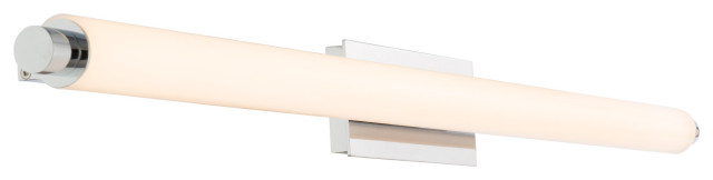 Vista LED Bathroom Vanity/Wall Light 3000K, Chrome, 38" - Transitional ...