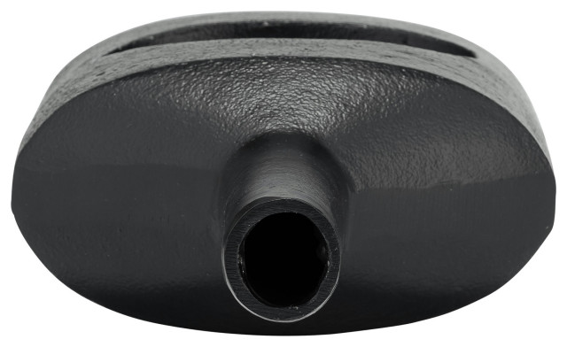 Metal,12"h, Small Modern Open Cut Out Vase,black - Contemporary - Vases ...
