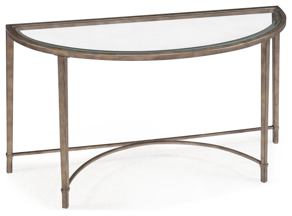 Demilune Sofa Table - Transitional - Console Tables - by Magnussen Home ...