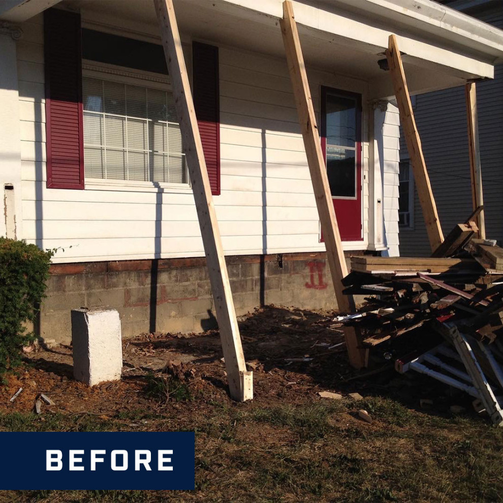 Porch Rebuild - Traditional - Porch - Cincinnati - by All Around Joe ...