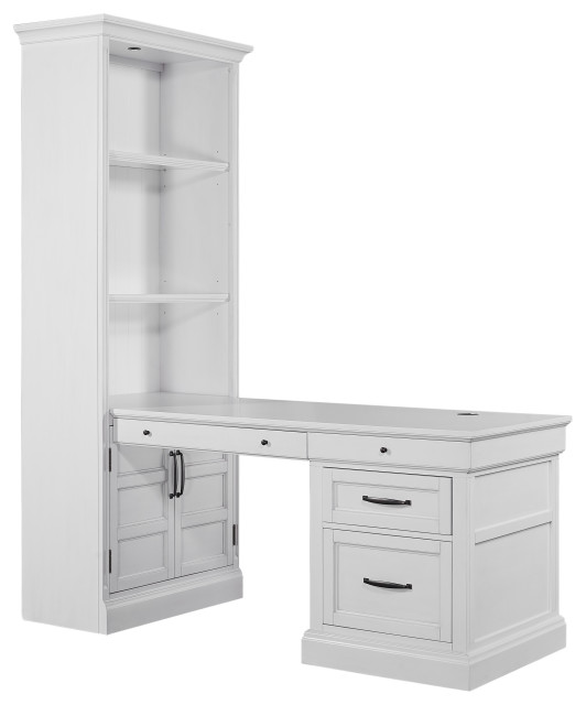 Peninsula Desk - Transitional - Desks And Hutches - by Parker House | Houzz