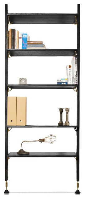 Theo Black Wood Modular Shelving, HGDA621 - Transitional - Display And ...