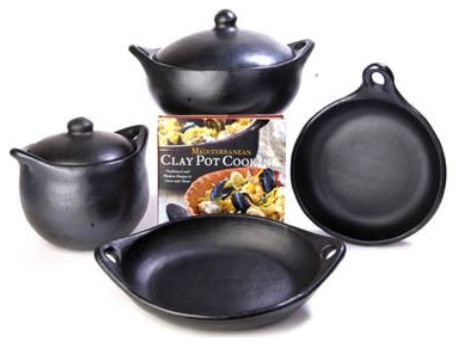 La Chamba Black Clay Set, CHST - Asian - Specialty Cookware - by Toque ...