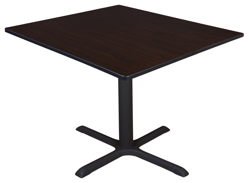 Regency Cain Large 48 in. Square X-Base Breakroom Table, 48 ...