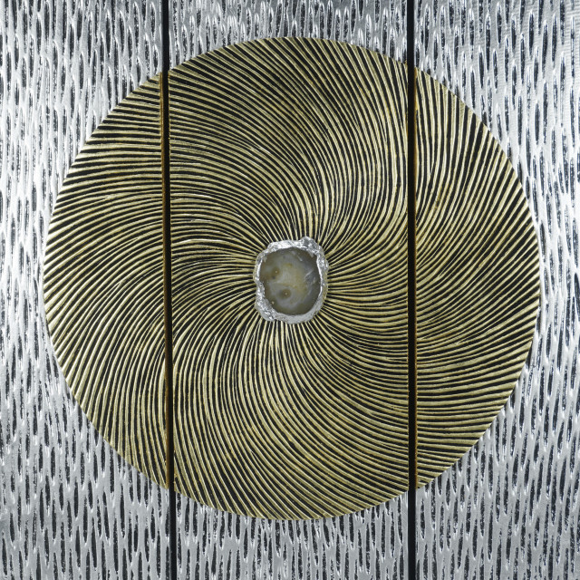 Abstract Pine Wood Carving Wall Decor - Contemporary - Wall Accents ...