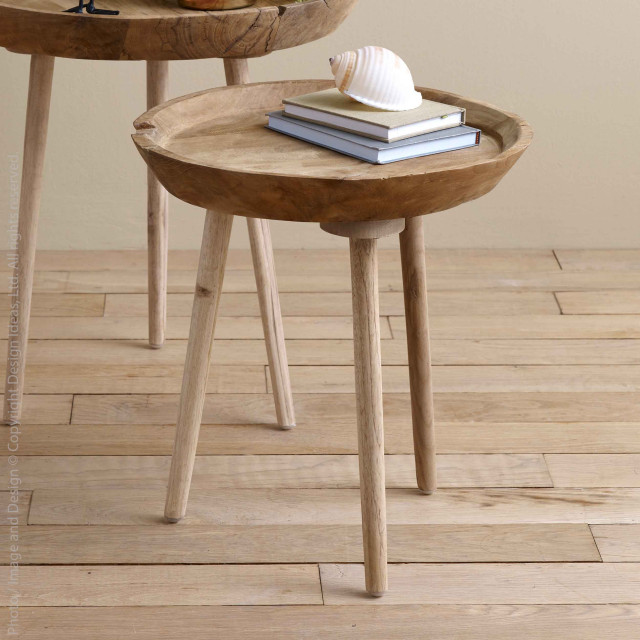 Takara Round Table, Short - Midcentury - Side Tables And End Tables ...