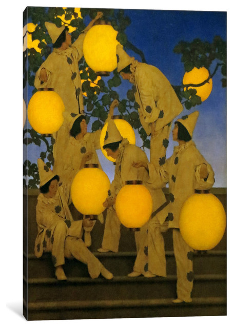 The Lantern Bearers by Maxfield Parrish Art Print, 26" x 18" x 1.5 ...