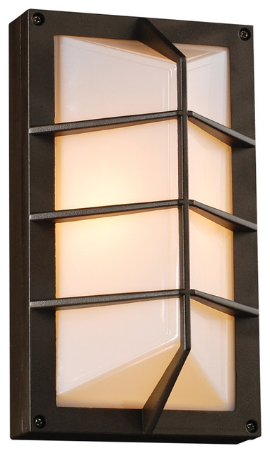 PLC 1-Light Outdoor Fixture Expo Collection, Bronze - Transitional ...