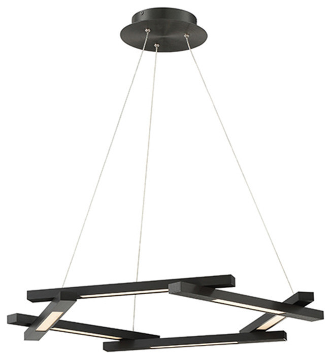 Modern Forms Metric 28" LED Chandelier - Modern - Chandeliers - by ...