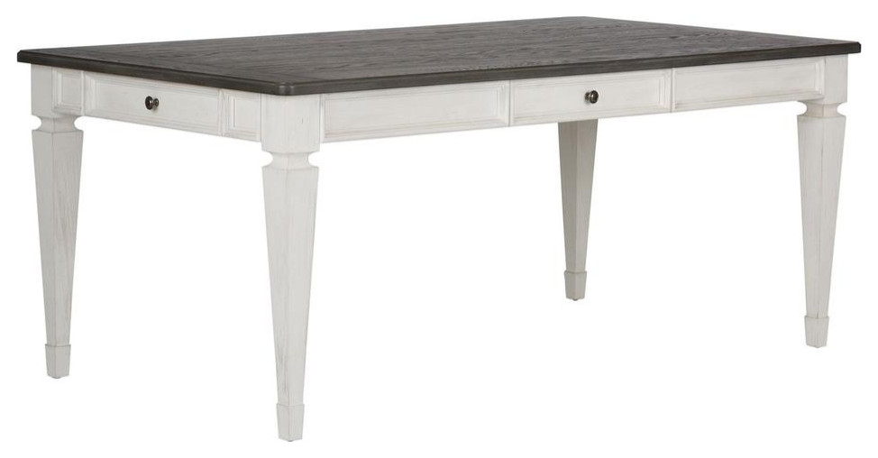 Rectangular Leg Table White - Contemporary - Dining Tables - by ...