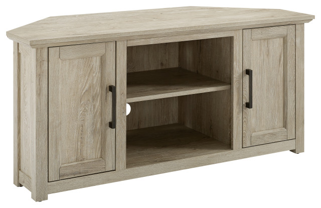 Camden 48" Corner TV Stand - Farmhouse - Entertainment Centers And Tv ...