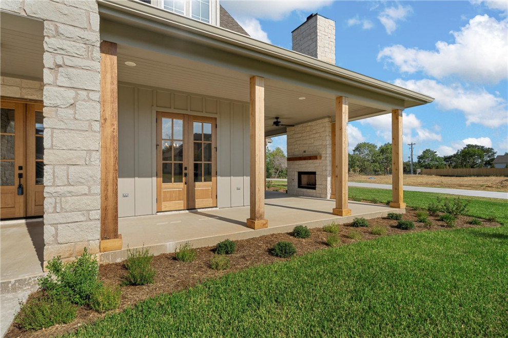 Custom Home Build - Rustic - Porch - Austin - by Contractors 4U | Houzz