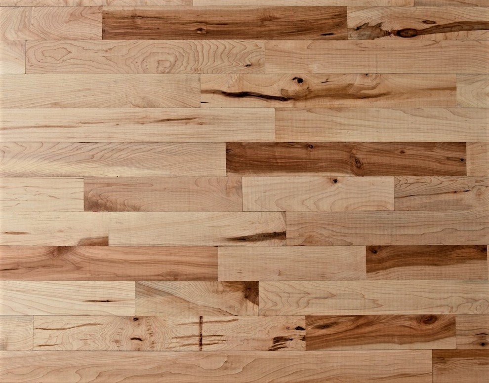 Unfinished Solid Maple #2 Common (3rd or Better Grade) Hardwood ...