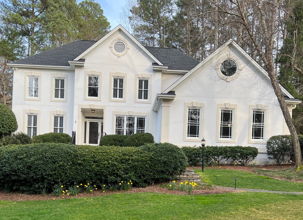 Help us modernize our 90s stucco home