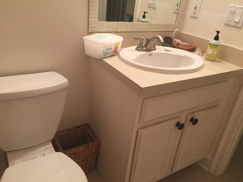 Vanity placement for potty training