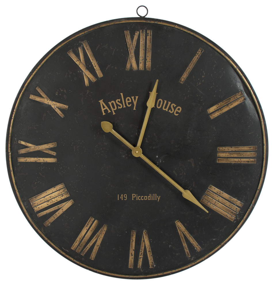 Apsley House Wall Clock - Transitional - Wall Clocks - by Zentique, Inc ...