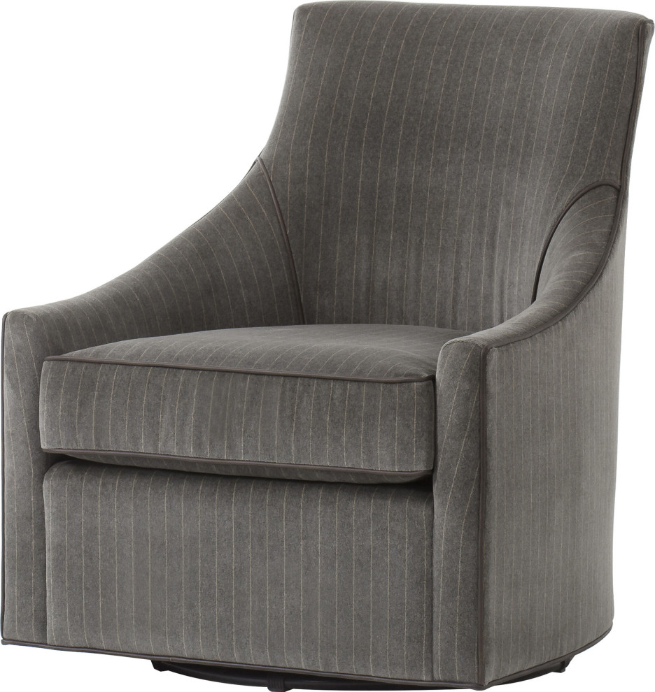 Fraser Swivel Chair - Transitional - Armchairs And Accent Chairs - by ...