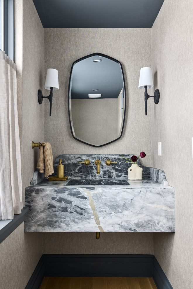 Yellowstone Refformation: Organic Modern - Contemporary - Powder Room ...