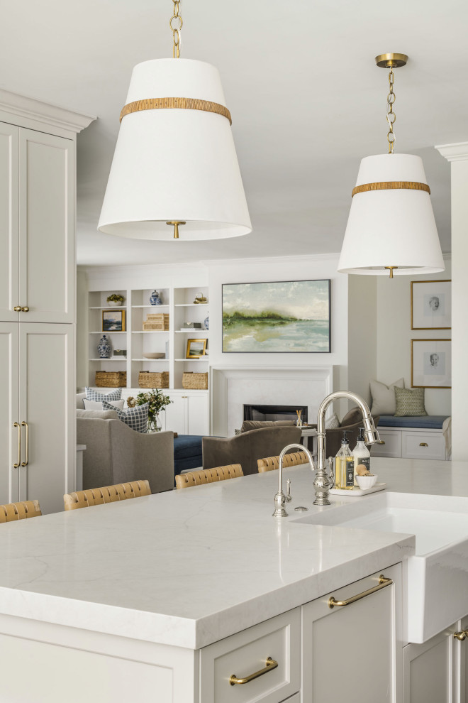 Made In Montibello - Transitional - Kitchen - Charlotte - by Delphinium ...