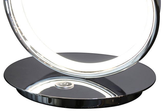 Amsterdam Dimmable Integrated LED Table Lamp with Touch Dimmer - Modern ...