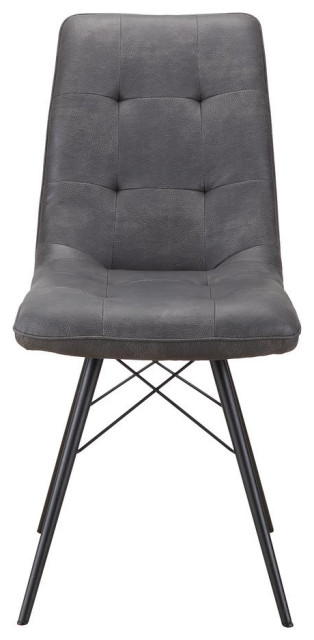 Modern Grey Dining Chairs - Morrison Collection (Set of Two), Belen Kox ...