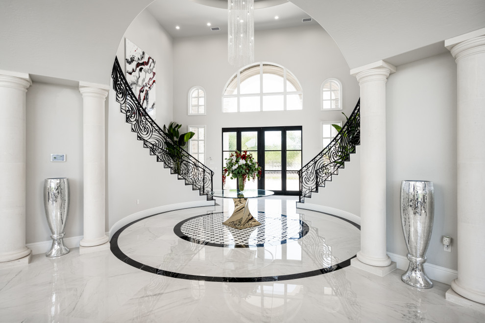 Foyer Design - Modern - Entry - Phoenix - by Fratantoni Interior ...