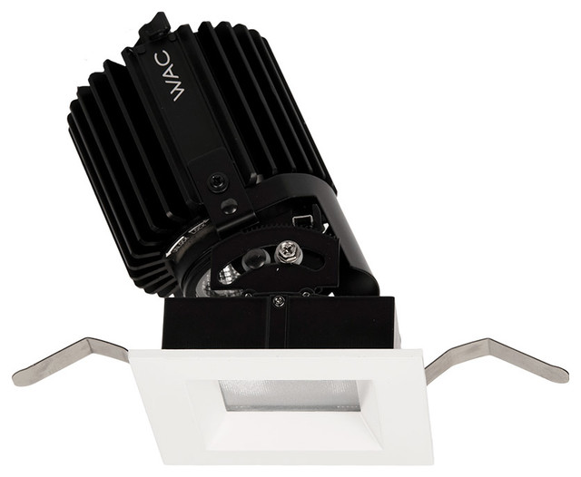 Volta 2" LED Square Adjustable Trim With-Light Engine Flood 35 Beam ...