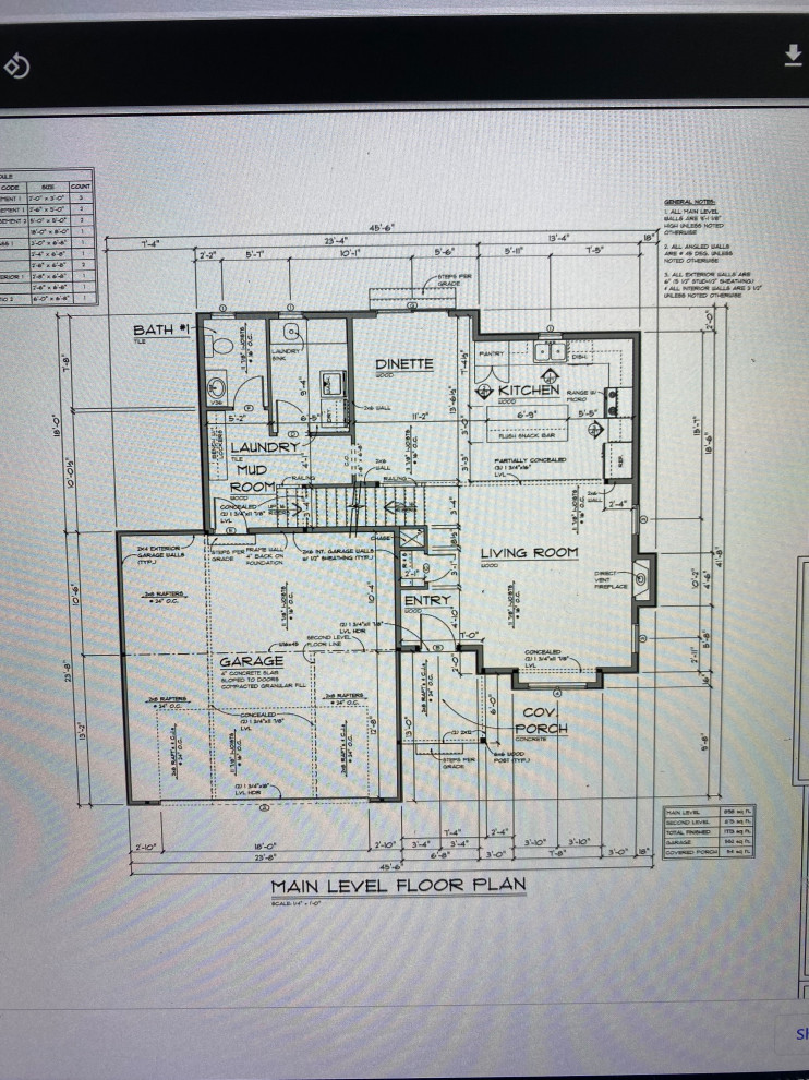 Modification to house plans
