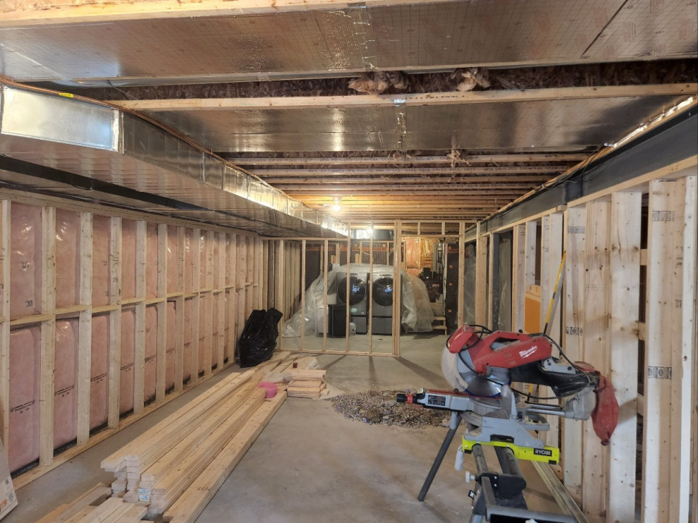 Wortley Basement - Moderno - Otras zonas - de BlueKey Design + Build ...