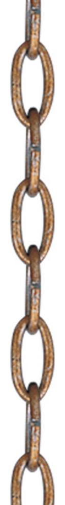 Extra Heavy Duty Decorative Chain, Antique Gold Leaf - Transitional ...