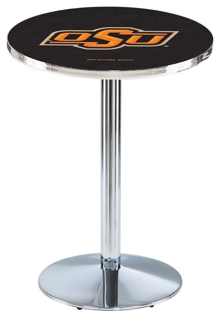 Oklahoma State Pub Table, 36"x36", 36"x36" - Contemporary - Indoor Pub ...