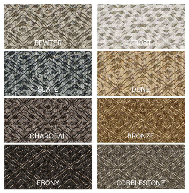 Curacao Custom Cut Indoor Outdoor Area Rug, 6x8 - Scandinavian ...