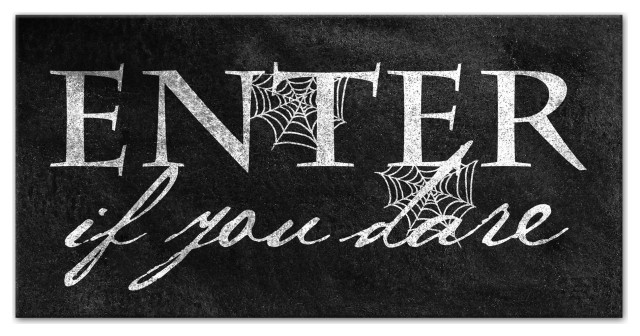 Enter if you Dare 10x20 Canvas Wall Art, 10x20 - Contemporary - Prints ...