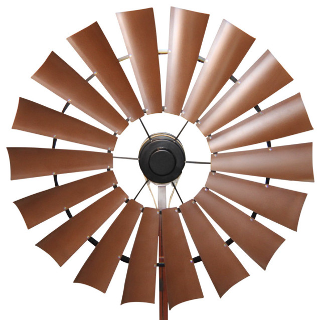 High Sierra Windmill Ceiling Fan, The American Fan, 52" - Farmhouse ...
