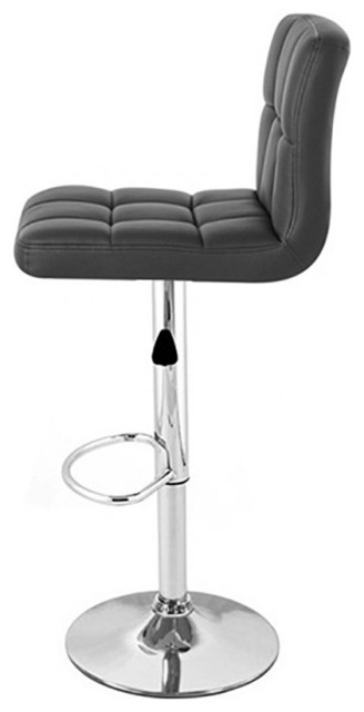Set of 4 Modern Home Boris Contemporary Adjustable Height Bar/Counter ...