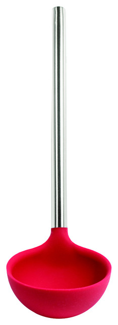 Tovolo Candy Apple Red Silicone Ladle - Contemporary - Ladles - by ...