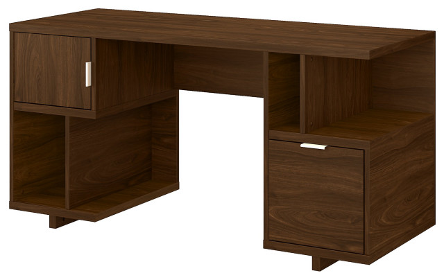 kathy ireland Home by Bush Furniture Madison Avenue Computer Desk with ...