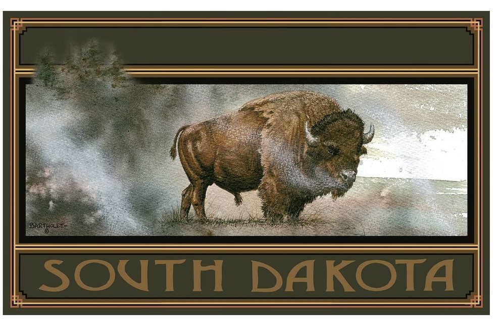Dave Bartholet South Dakota Art Print, 30"x45" - Contemporary - Fine ...