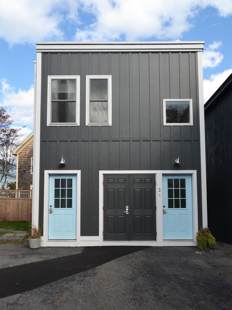 GARAGE CONVERSION - Transitional - Exterior - Portland Maine - by ...