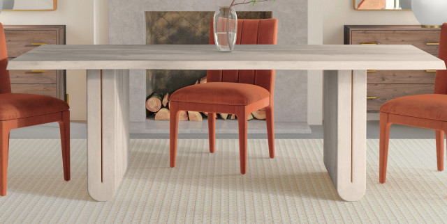 Nadia Dining Table - Transitional - Dining Tables - by BASSETT MIRROR ...