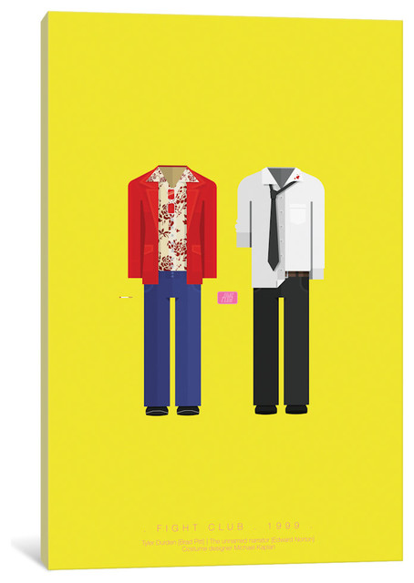 "Fight Club II" by Fred Birchal, Canvas Print, 18x12x1.5 ...