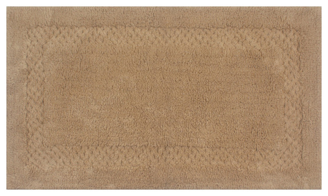 Classy Collection - Bath Rug, Machine Wash, 24"x40" - Transitional ...